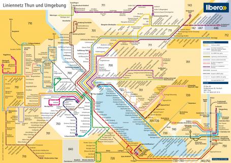 Busnetz / Abfahrtsplan Bahnhof Thun | STI Bus AG